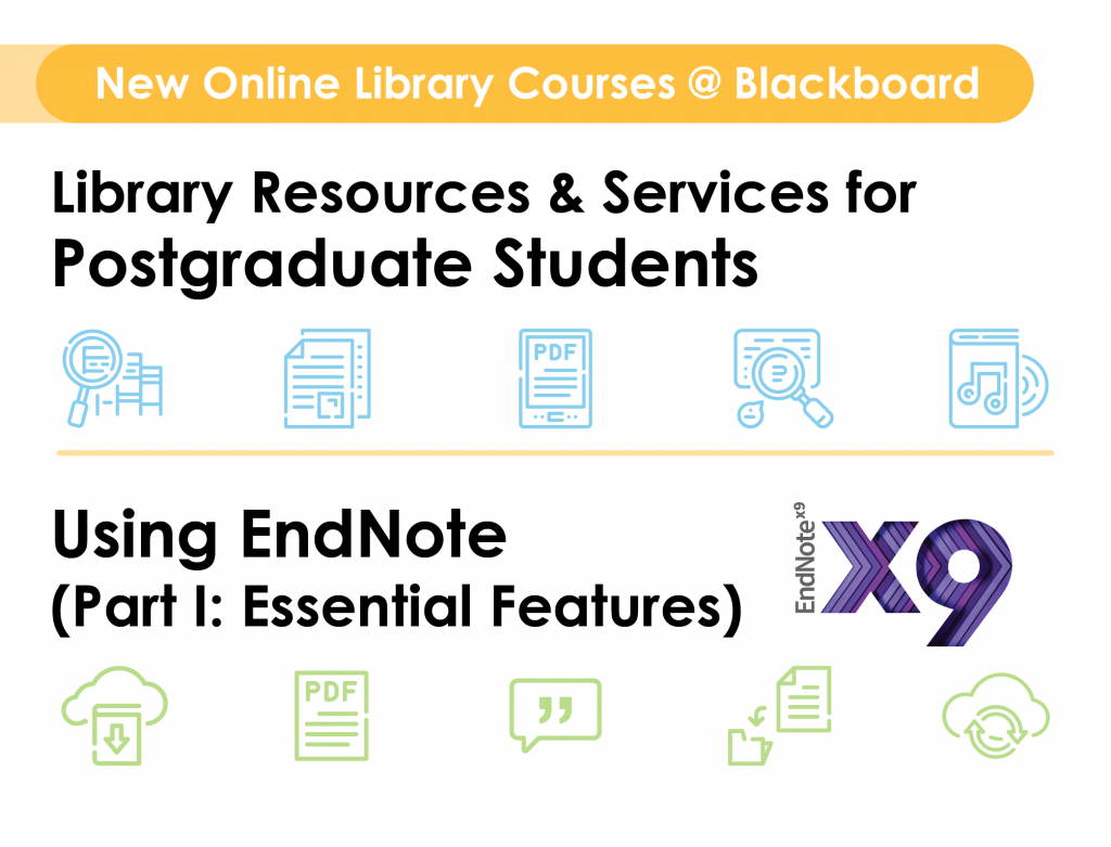New Online Library Courses @ Blackboard - Library Newsletter Learning ...