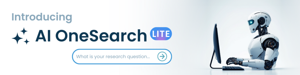 Try out AI OneSearch Lite: Revolutionise Your Learning and Research ...