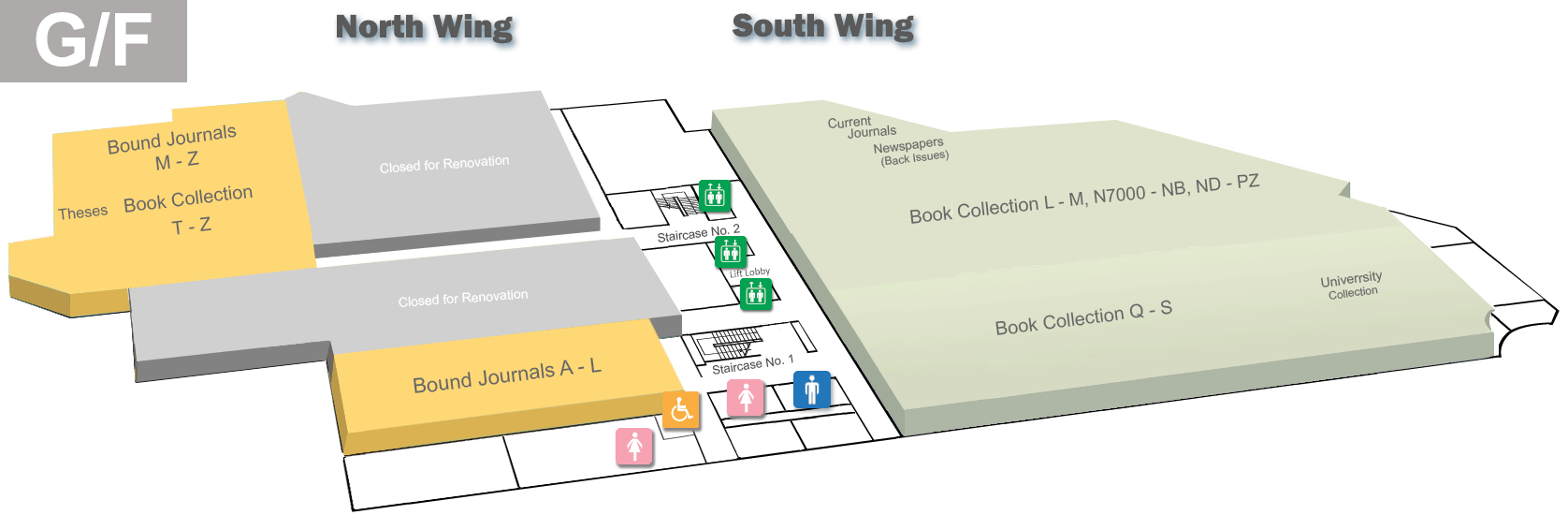 Locations | Pao Yue-kong Library, The Hong Kong Polytechnic University